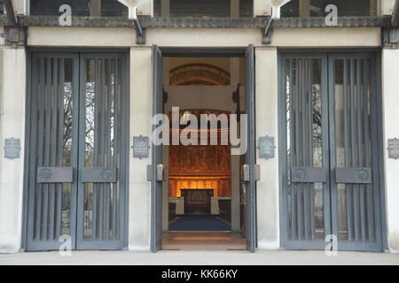 The Royal Military Chapel, known as the Guards Chapel, at the ...