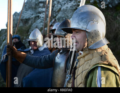 Border reivers, outlaws of the Anglo Scottish Border Stock Photo - Alamy