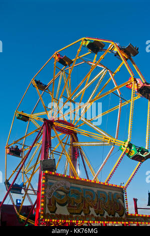 Fairground big wheel Stock Photo - Alamy