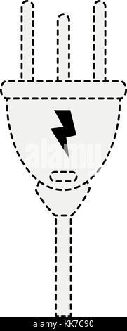 Electric plug symbol Stock Vector Image & Art - Alamy