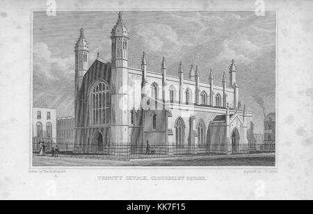 Trinity Church, Cloudesley Square Shepherd, Metropolitan Improvements ...