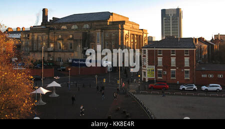 aerial view of Blackburn town centre, Lancashire, UK Stock Photo ...