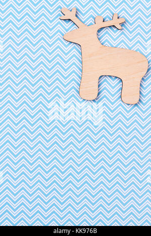 the Carved wooden deer with white background Stock Photo - Alamy