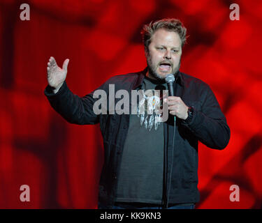 HOLLYWOOD FL - JANUARY 30: Comedian Forrest Shaw performs at Hard Rock ...