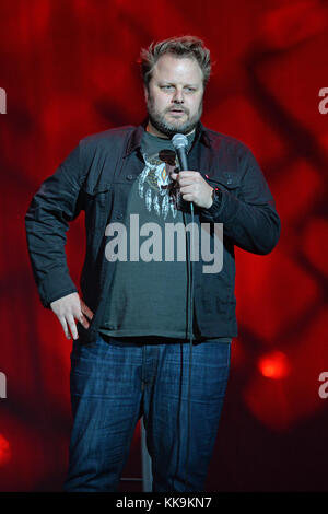 HOLLYWOOD FL - JANUARY 30: Comedian Forrest Shaw performs at Hard Rock ...