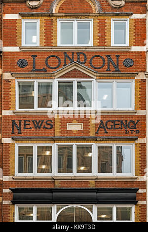 Old Newspaper Building, Fleet Street, London, England Stock Photo - Alamy