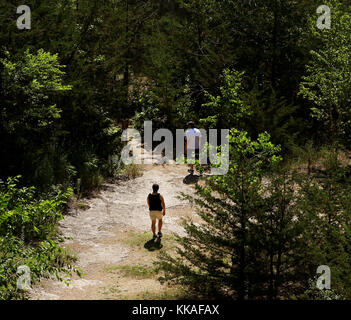 Horseshoe Bluff Nature Trail at the Mines of Spain Stock Photo - Alamy