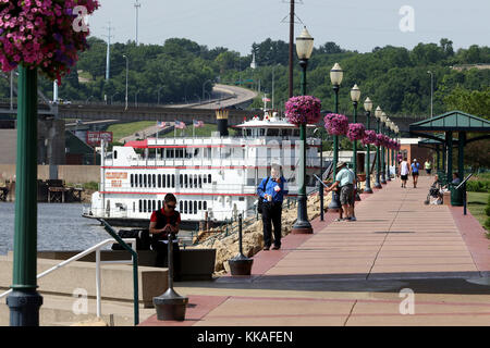 National Mississippi River Museum & Aquarium in Dubuque, Iowa Stock ...