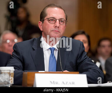Alex M. Azar II testifies before the United States Senate Committee on ...