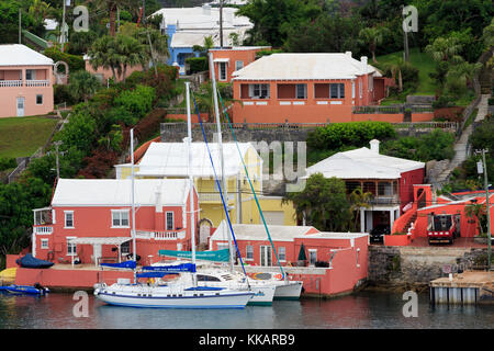 Architecture in Paget Parish, Bermuda Stock Photo - Alamy