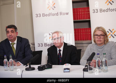 Barrister Mark McDonald, during a press conference at 1 Great George ...