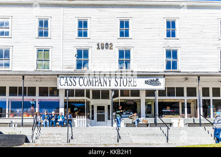 Cass, West Virginia - The company store in a company town founded in ...