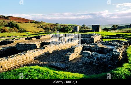Vindolanda Roman Fort, Hadrian's Wall, Northumberland, England, Great ...