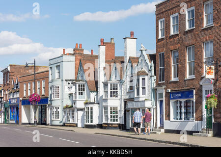 Period buildings, Newland Street, Witham, Essex, England, United Kingdom Stock Photo - Alamy