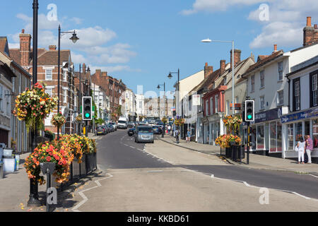 High Street, Halstead, Essex, England, United Kingdom Stock Photo - Alamy