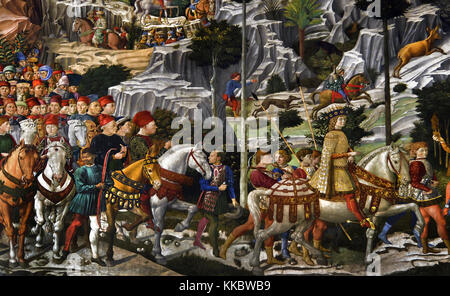 Cappella dei Magi by Benozzo Gozzoli ''Journey of the Magi'', Palazzo ...