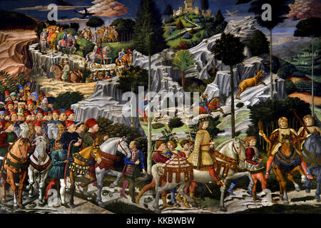 Cappella dei Magi by Benozzo Gozzoli ''Journey of the Magi'', Palazzo ...