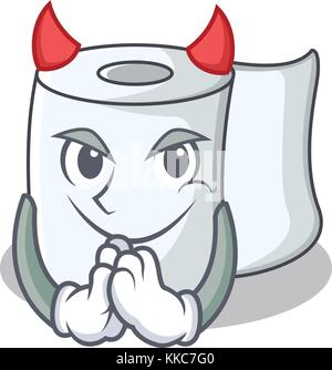 Devil toilet character cartoon style Stock Vector Image & Art - Alamy