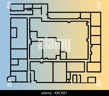 Floorplan for Engineering Building IV on the campus of the University ...