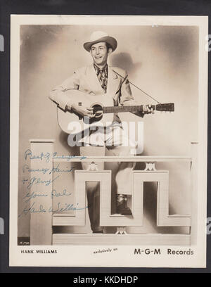Hank Williams, the influential American singer-songwriter, is buried in ...