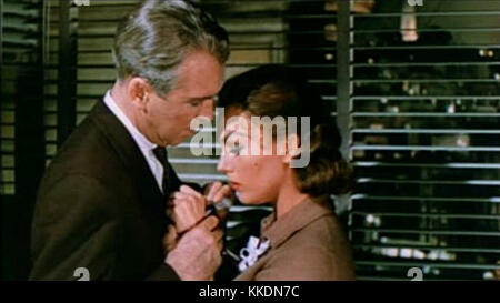 Scene from the 1958 film 'Vertigo' depicting James Stewart's character ...