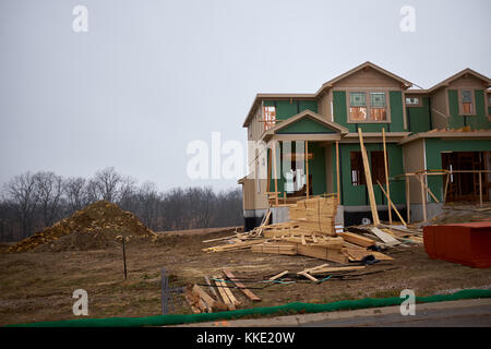 an unfinished or uncompleted home or house in Florida USA that was ...