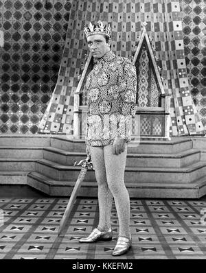 CAMELOT, Richard Burton as King Arthur, New York State Theater, 1980 ...