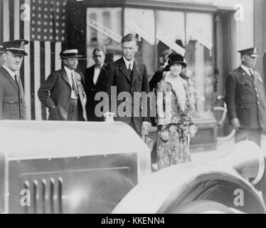 Charles Lindbergh, known for his pioneering solo transatlantic flight ...