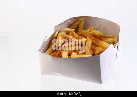 Traditional South African Slap potato chips Stock Photo - Alamy