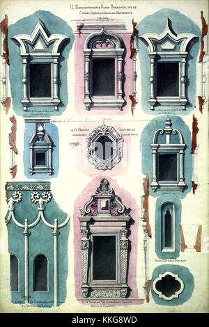 This 17th-century Muscovite window and portals are examples of ...