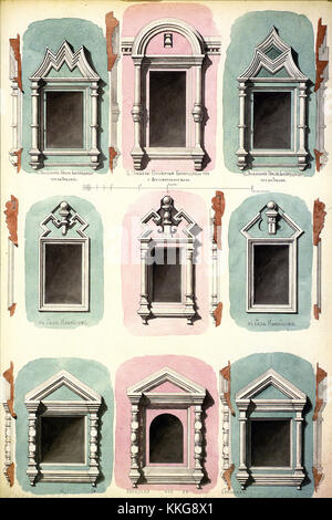 Muscovite Window and Portals 17th century 02 Stock Photo - Alamy