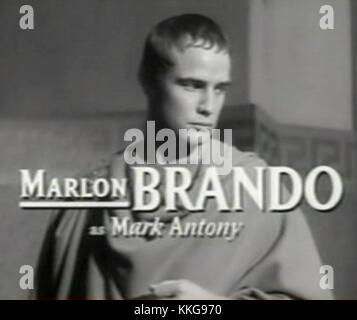 Marlon Brando, "Julius Caesar" 1953 MGM File Reference # 31537 377 ...