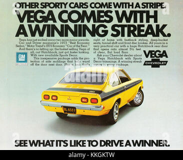 The Chevrolet Vega was a compact car produced in the 1970s, known for ...