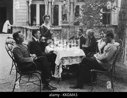 This photograph shows the philosopher Ludwig Wittgenstein with his ...