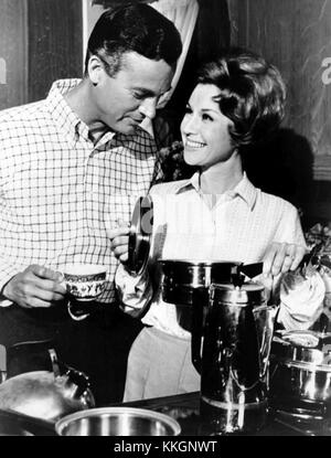 PLEASE DON'T EAT THE DAISIES, Patricia Crowley, in her dressing room between scenes, 1965-67 ...