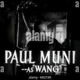 Paul Muni Film The Good Earth (USA 1937) Characters: Wang Lung Director ...