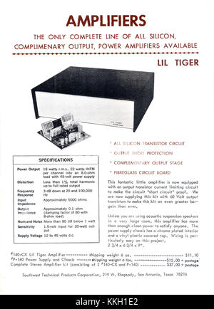 A page from the 1969 catalog of Southwest Technical Products ...