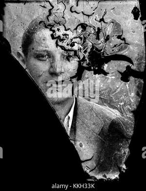 This title refers to a portrait photograph taken by Chute & Brooks ...