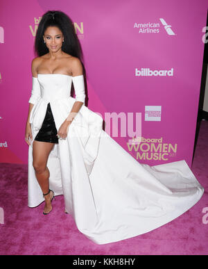 HOLLYWOOD- NOVEMBER 30: Ciara at Billboard Women in Music 2017 at the ...