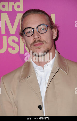 HOLLYWOOD- NOVEMBER 30: Diplo at Billboard Women in Music 2017 at the ...