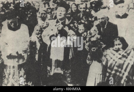 This photograph captures the tragic event of the public execution of ...