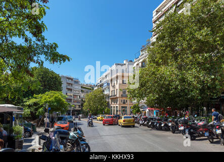 europe greece athens kolonaki square Stock Photo - Alamy