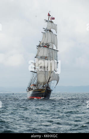 The Stad Amsterdam, a well-known Dutch tall ship, is a symbol of ...