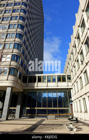 A photograph of the John F. Kennedy Federal Building in Boston ...