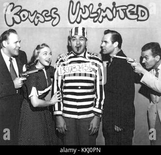 Ernie Kovacs, a pioneering television comedian, portrayed his character ...
