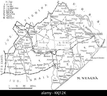 A 1938 map depicting the boundaries and features of the interwar county ...