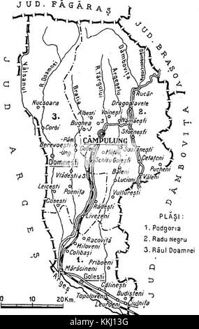 A 1938 map depicting the boundaries and features of the interwar county ...