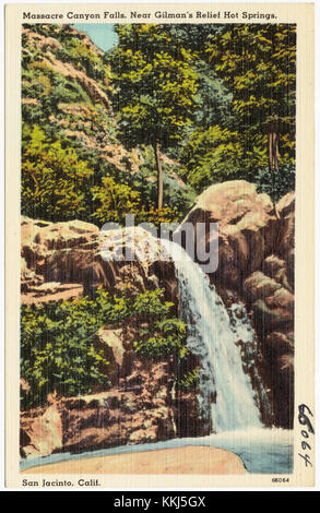 Massacre Canyon Falls, Near Gilman's Relief Hot Springs , Waterfalls ...