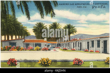 Rancho Las Adelfas guest cottages, Indio, Cal. , Hotels, Tichnor ...