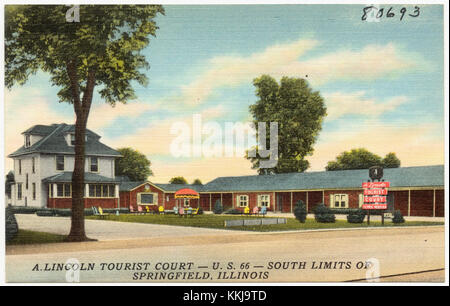 A. Lincoln Tourist Court -- U. S. 66 -- south limits of Springfield ...